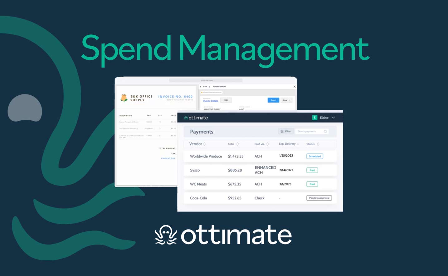 Spend Management Powered by Ottimate AP Automation AI